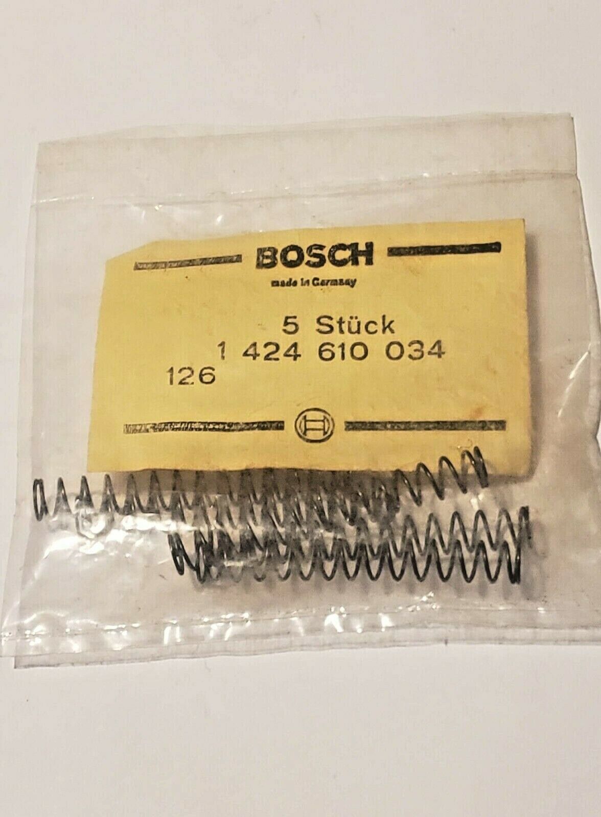 BOSCH 1424610034 Injection pump springs pack of 5 springs. – Altamonte ...